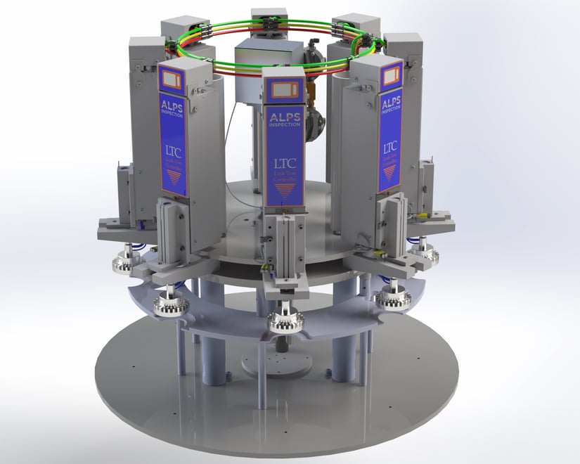 Integrated Bottle Leak Testers | Bottle Leak Test Stations